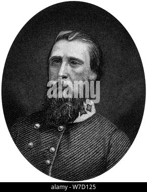 John Bell Hood - Confederate General Stock Photo - Alamy