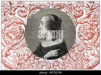 Mrs Claypole (Elizabeth Cromwell), second daughter of Oliver Cromwell ...