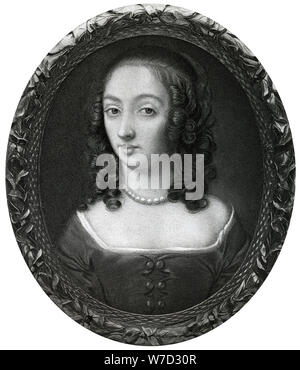 Mrs Claypole (Elizabeth Cromwell), second daughter of Oliver Cromwell ...