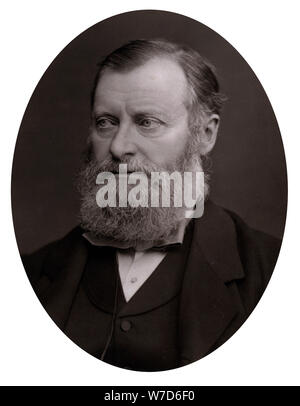 William Edward Forster (1818-1886), British Liberal statesman. In 1870 ...