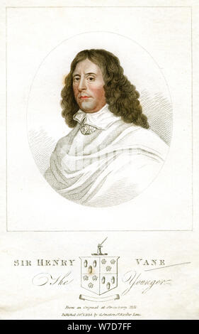 Sir Henry Vane the Younger, English politician, statesman, and colonial ...