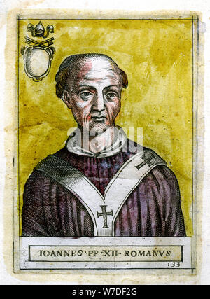 Pope John X. Artist: Unknown Stock Photo - Alamy