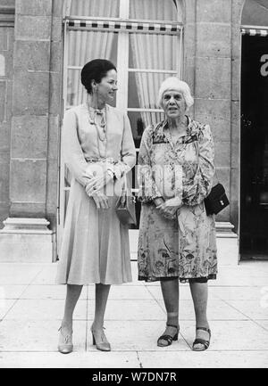 Lillian Carter, mother of President Jimmy Carter. In 1966, at the age ...