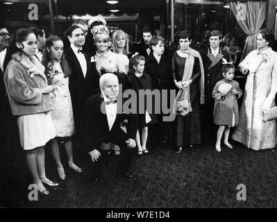 Actor Charlie Chaplin with his family Stock Photo - Alamy