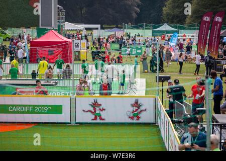 A general view during the World Cup Group H soccer match between Spain ...