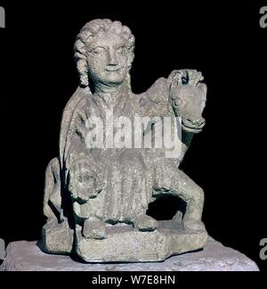 Sculpture of Celtic goddess Epona Stock Photo - Alamy