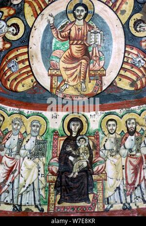Jesus Christ - Detail of the 6th century apse mosaic (530 AC ...