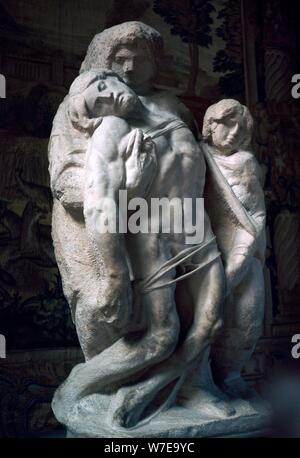 Pieta Michelangelo Jesus Christ and Mother Marry Statue on Church ...