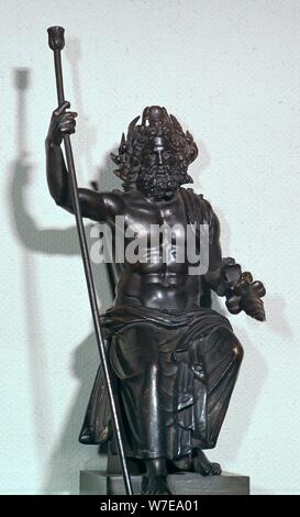 Roman bronze of Jupiter. Artist: Unknown Stock Photo - Alamy