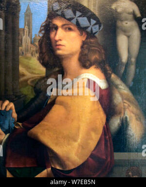 Self-portrait of Italian painter Domenico Zampieri AKA Domenichino ...