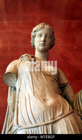 Venus, Roman goddess of love and beauty, clay figure from Asia Minor ...