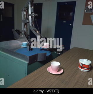 Table-clearing robot. Artist: Meredith Thring Stock Photo - Alamy