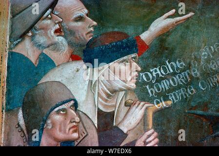Fresco of the 'Triumph of Death', 14th century. Artist: Andrea Orcagna ...