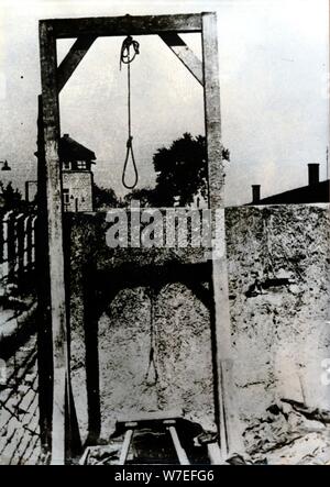 Mauthausen - Gusen concentration camp. Austria, washing room in one of ...