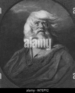 King Lear, engraving by William Sharp after Sir Joshua Reynolds 1783 ...