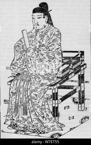 Emperor Kanmu, who established the Japanese Law of Succession, 1907 ...