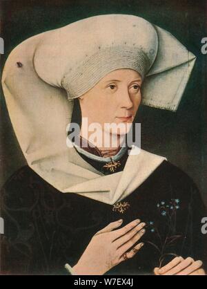 'Portrait of a Woman of the Hofer Family', 1470, (1909). Artist ...