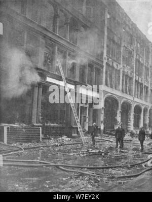 1940 London Firemen WW2 Blitz Bombing City Centre brave courageous ...