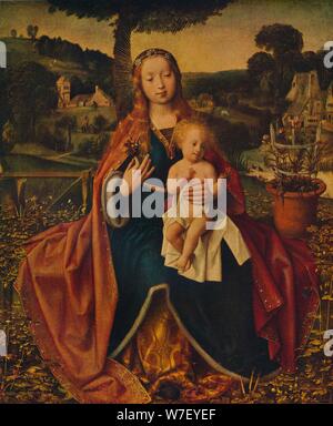 'The Virgin and Child in a Landscape', c1520. Artist: Jan Provoost ...