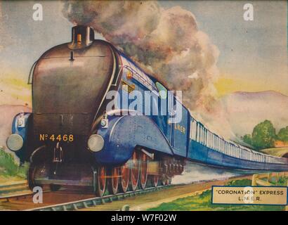 Lner Coronation Colour Stock Photo - Alamy