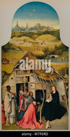 The Nativity by Hieronymus Bosch Stock Photo - Alamy