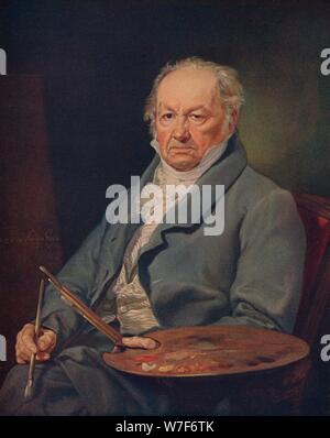 'Retrato Del Pintor Don Francsico Goya', (The painter Francisco de Goya ...