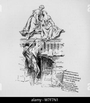 Westminster Abbey Nightingale Monument Stock Photo - Alamy