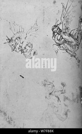 'A Dragon', c1480 (1945). Artist: Leonardo da Vinci Stock Photo - Alamy