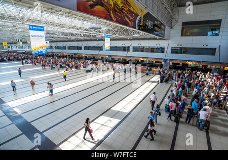 Antalya Turkey check in at the airport Stock Photo - Alamy
