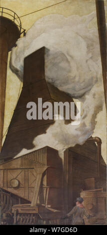 Art at the Frank T. Bow Federal Building, Canton, Ohio Stock Photo - Alamy