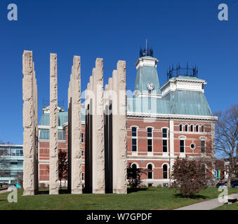 Columbus, Indiana architecture. Bartholomew County Courthouse built in ...
