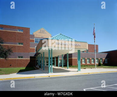 Benjamin Stoddert Middle School, Temple Hills, Maryland Stock Photo - Alamy