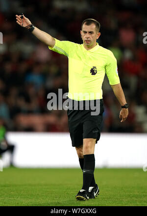 Match referee Peter Bankes Stock Photo - Alamy