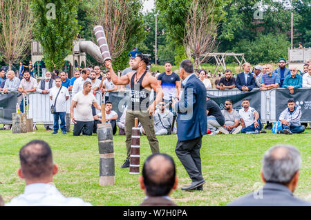 Persian clubs exercise Stock Photo - Alamy