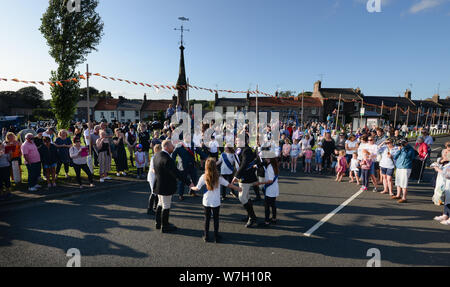 The Coldstreamer at Norham during Civic week, the annual ride out one ...