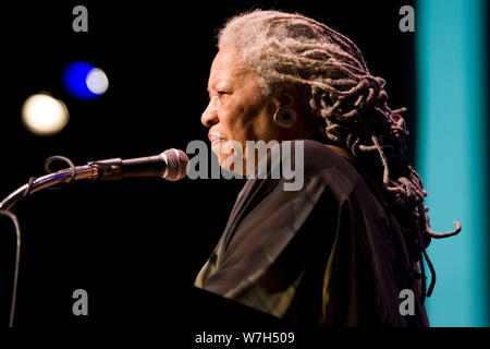Pulitzer Prize winning author Toni Morrison with her sons Ford and ...