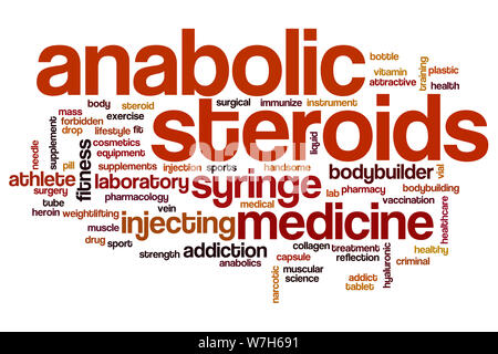 Steroids word cloud concept Stock Photo - Alamy