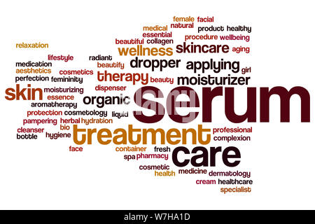 Moisturizer word cloud concept Stock Photo - Alamy