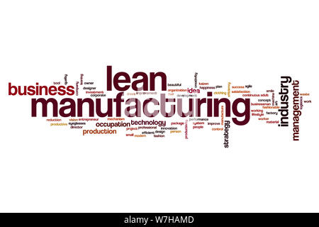 Manufacturing word cloud concept Stock Photo - Alamy