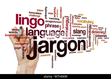 Corporate jargon word cloud concept Stock Photo - Alamy