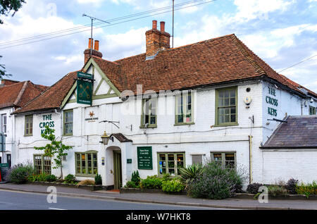 the Cross Keys public house in Hanham, Bristol Stock Photo - Alamy