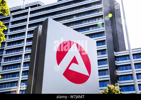 The headquarter for the German Federal Employment Agency with the ...