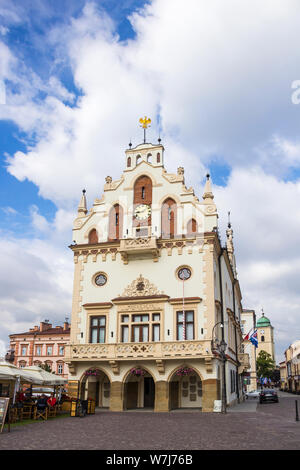 Rzeszow in Poland / Old town and historical architecture Stock Photo ...