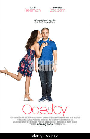 ODE TO JOY, from left: Martin Freeman, Morena Baccarin, 2019. © IFC ...