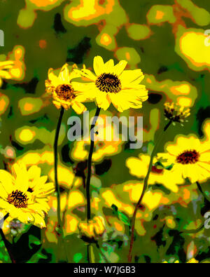 Abstract background with a retro styled design Stock Photo - Alamy