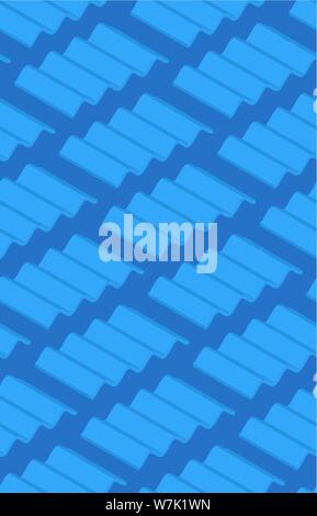 Ocean wave isometric style pattern seamless. waves vector background ...