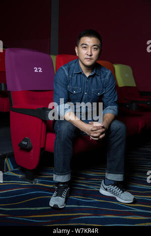 Chinese director Guo Ke poses for portrait photos during an exclusive ...