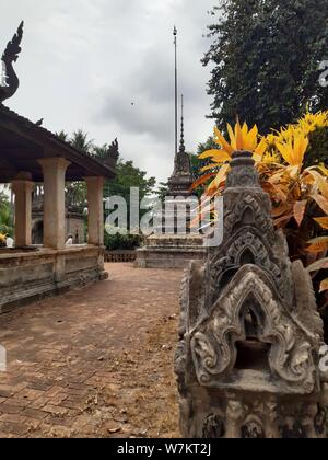 Wat Samrong Knong; Battambang, Cambodia Stock Photo - Alamy