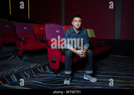 Chinese director Guo Ke poses for portrait photos during an exclusive ...