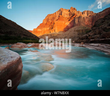 Confluence of the Little Colorado and Colorado Rivers, Grand Canyon ...